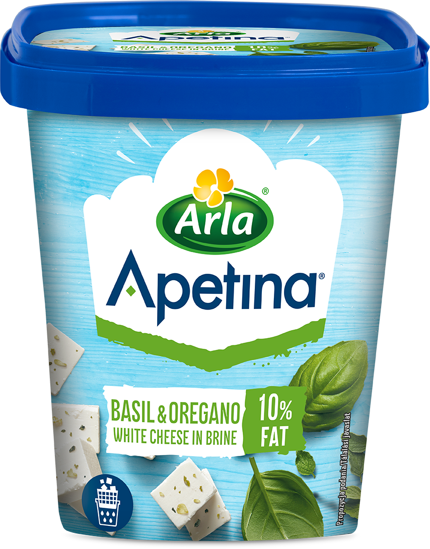 Arla® Apetina W kostkach z bazylią i oregano 200 g | Arla Foods Polska SA